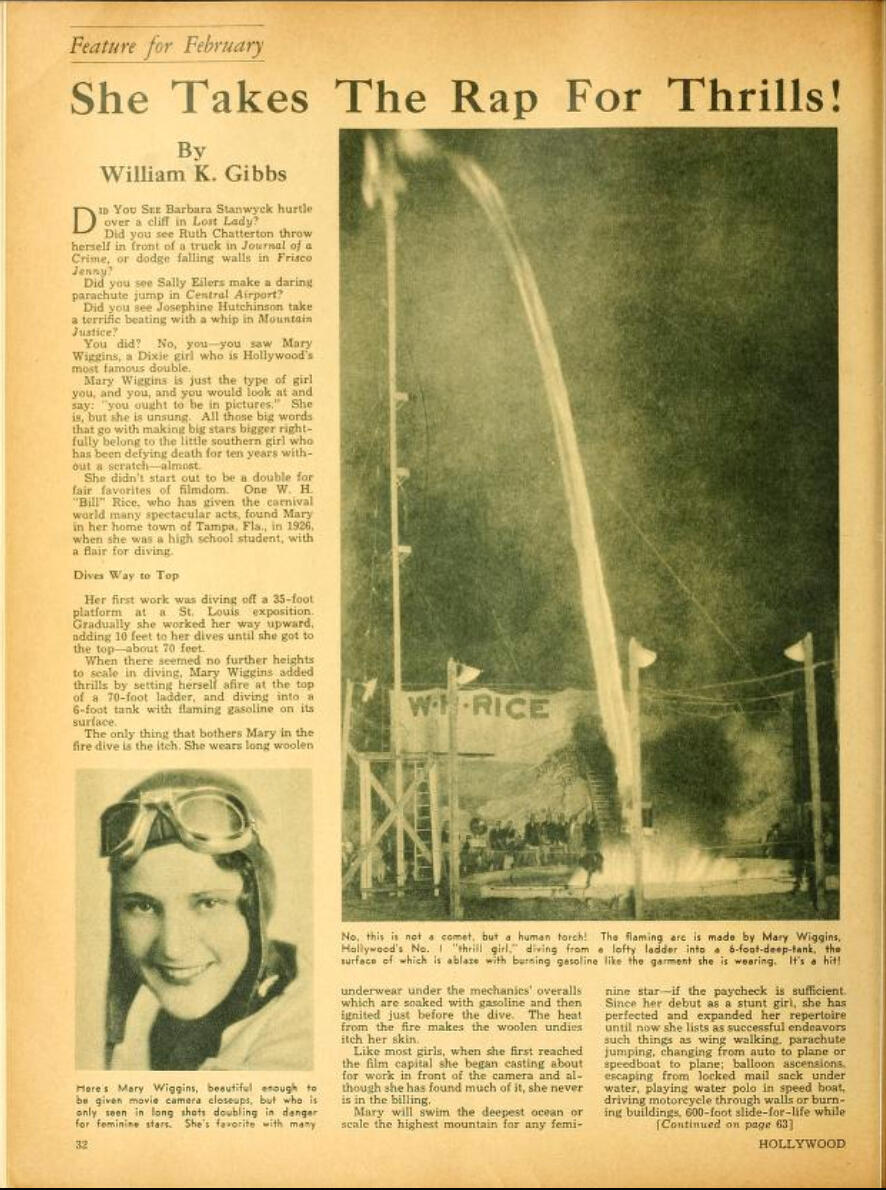 Articles and Clippings – Mary Wiggins